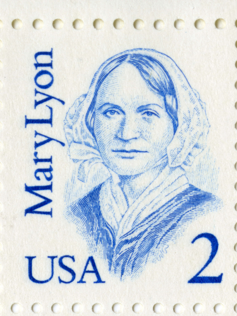 Mary Lyon Stamp Issued | College History | Wheaton College | Massachusetts