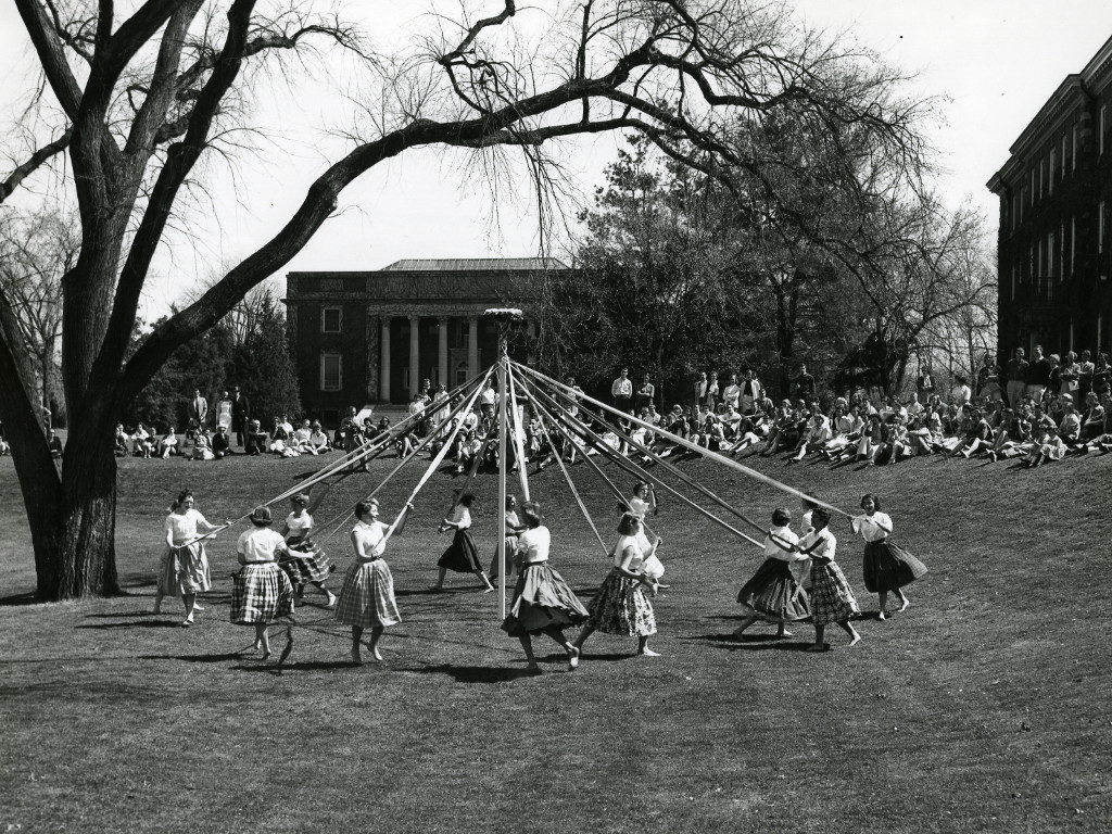 First May Day Celebration | College History | Wheaton College ...